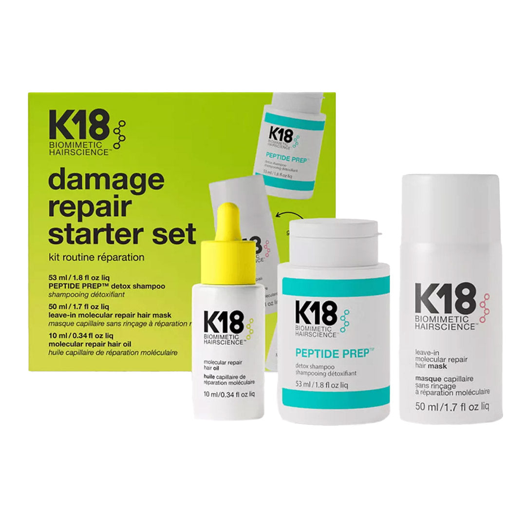 K18 Damage Repair Starter Set | Face the Future